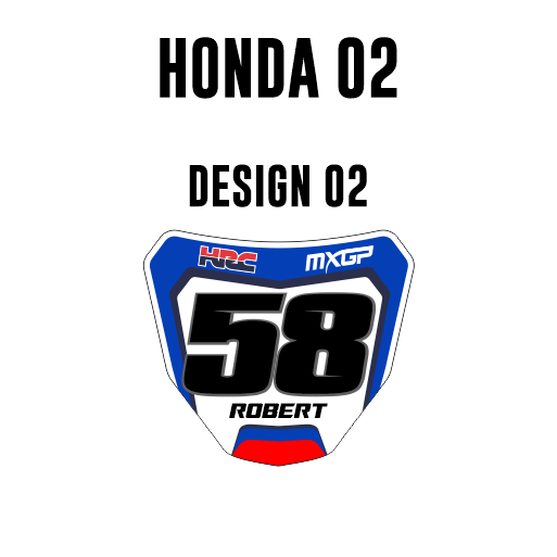 Mini Plate Stickers - Honda 02 – CMX Graphics - Europe