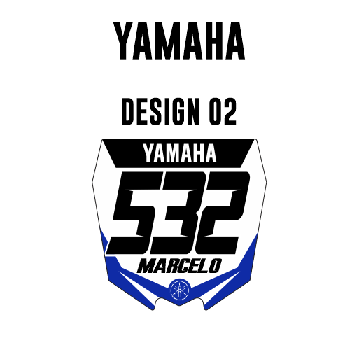 Mini Plate Stickers - Yamaha – CMX Graphics - Europe